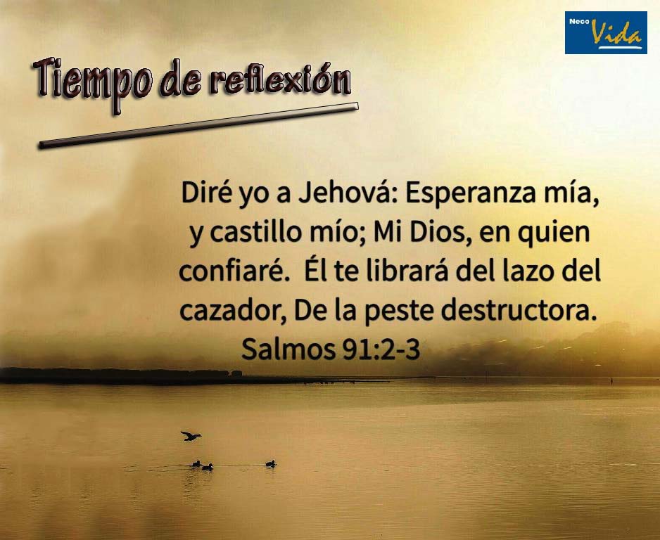 Neco Vida: Tiempo... Salmo 91. 2 - 3