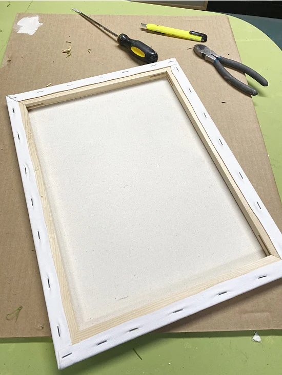 Deconstructed Art Canvas Frame