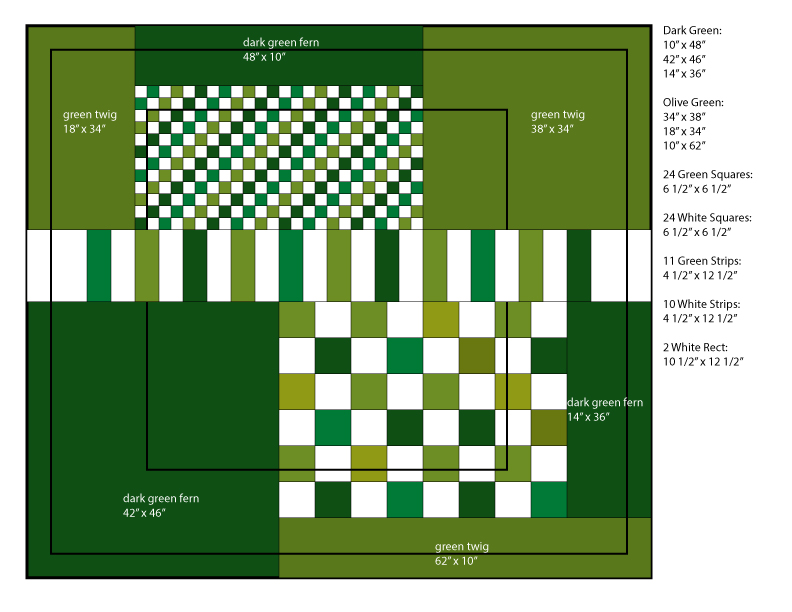 SpringLeaf Studios: Pieced Quilt Backings