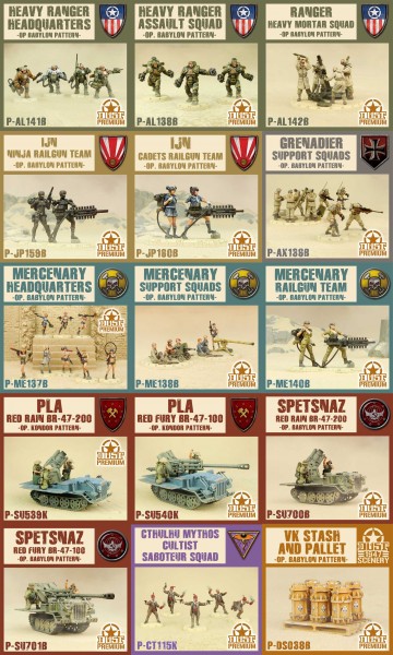 Tabletop Fix: Dust Models - New Releases