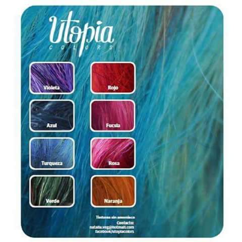 Esmalte mi gran debilidad: Pelos de colores, conociendo utopía colors