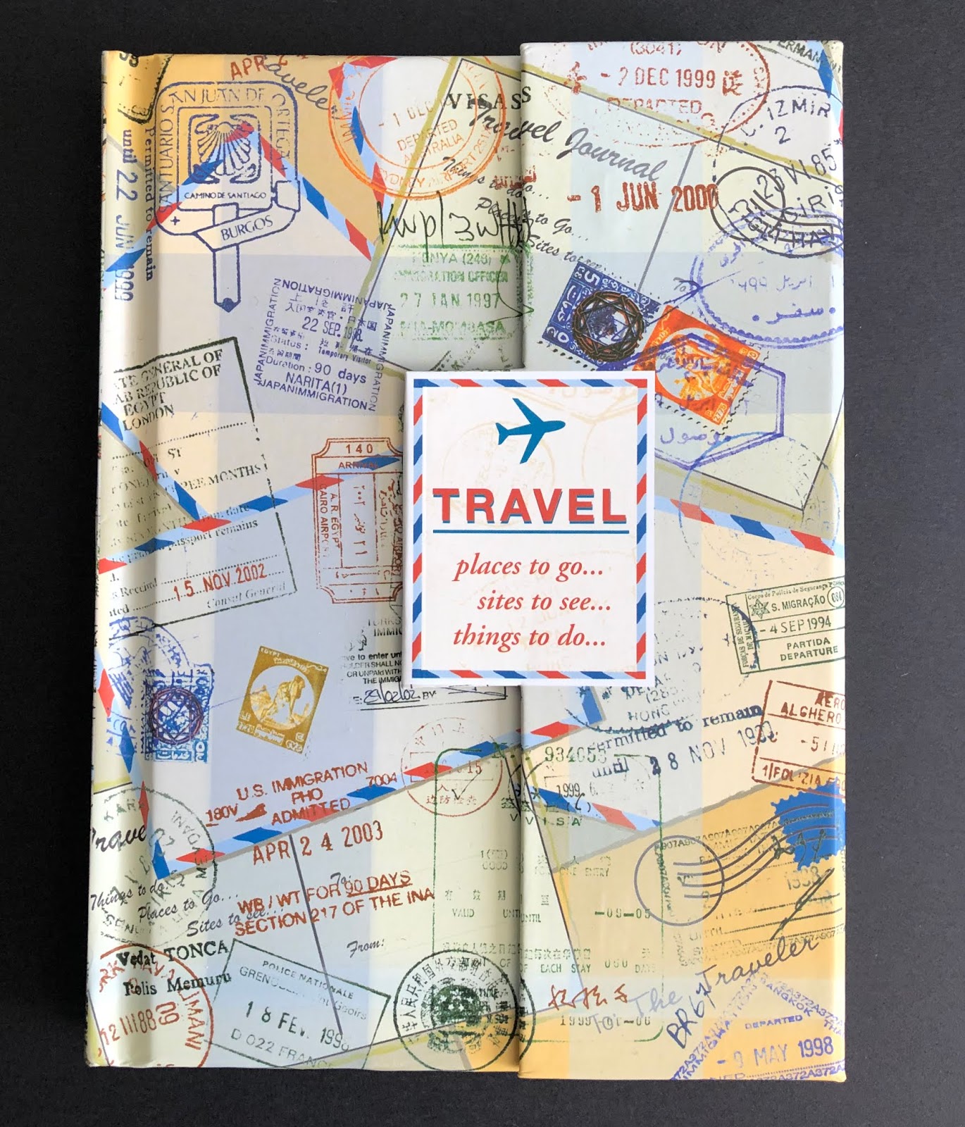 Passport Stamps Journal — Suzanne Sewell