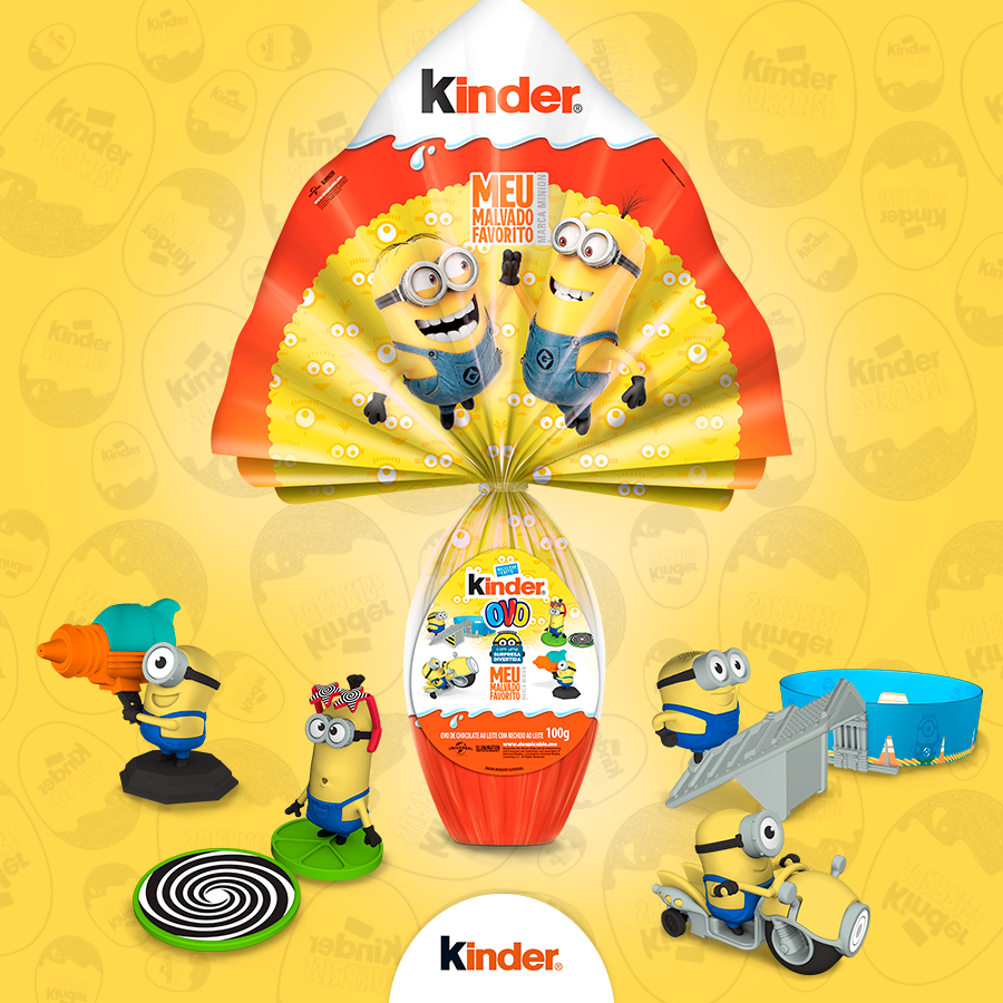 Ovo de Páscoa 2015 Minions Kinder - Meu Malvado Favorito