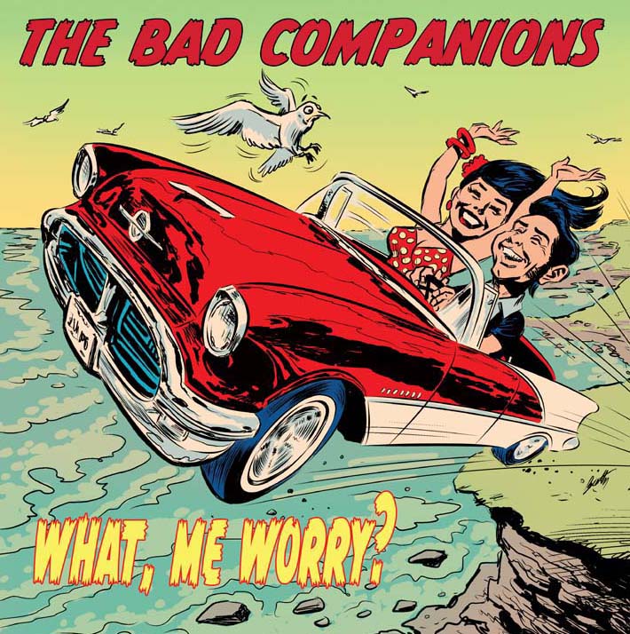 Scary Terry's World: The Bad Companions CD cover in progress