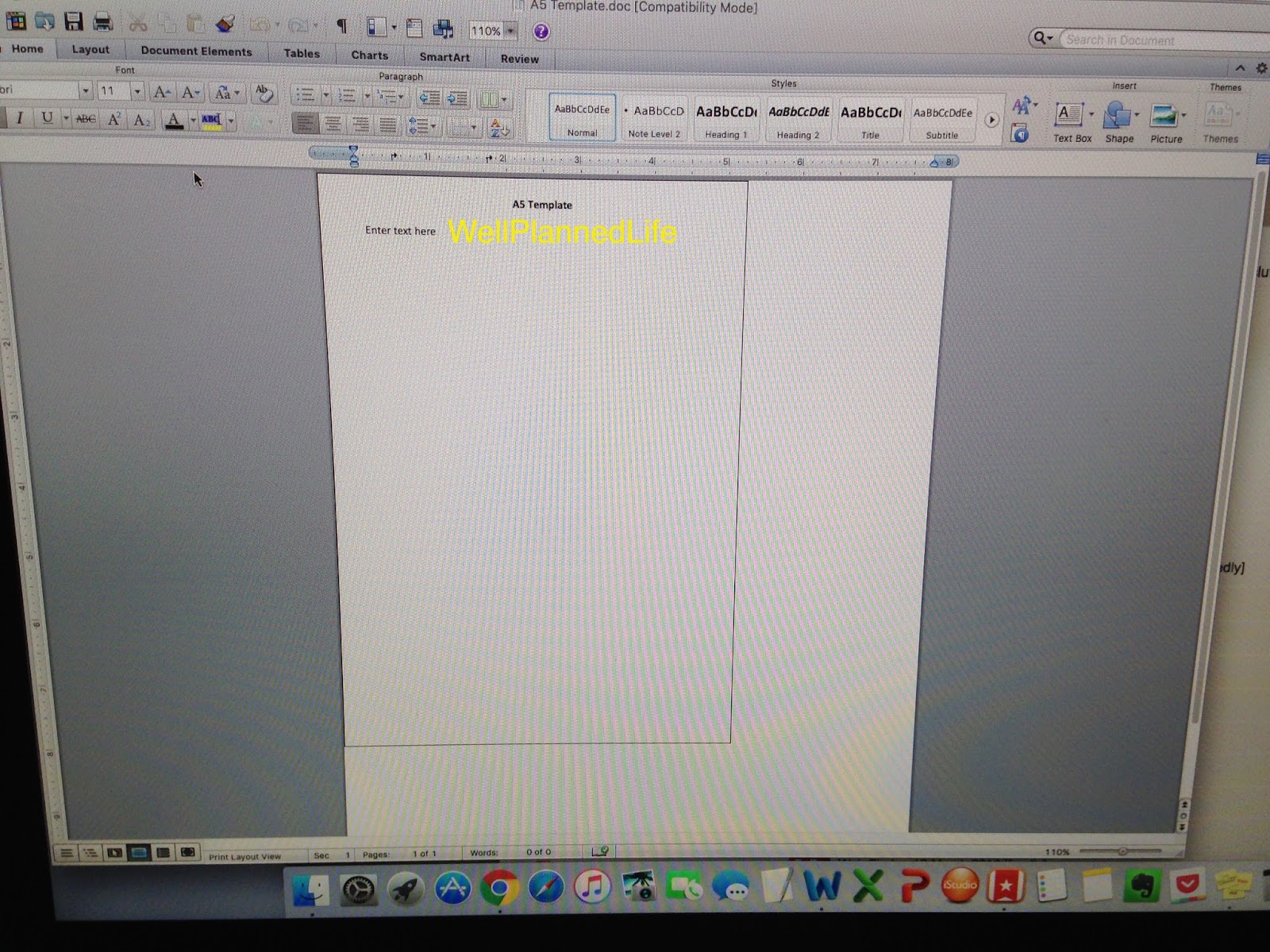 Project Binder Creation