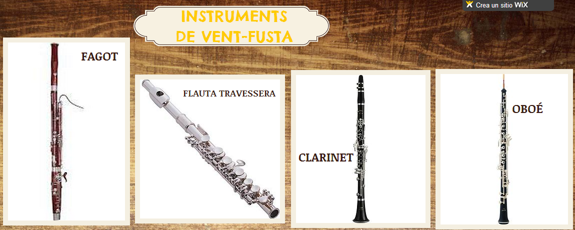 La Música al Ródenas: Instruments de vent-fusta