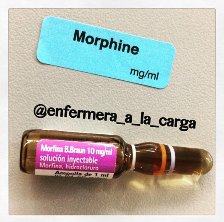 Enfermera a la Carga: Morfina