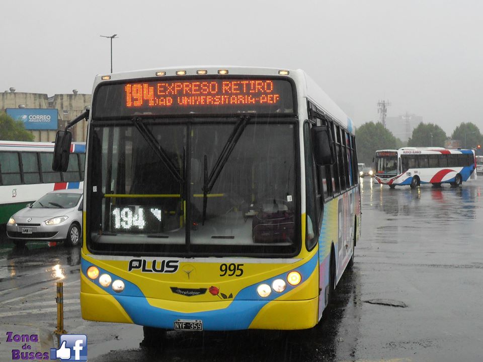Colectibus - Zona de Buses: LINEA 194 Plus