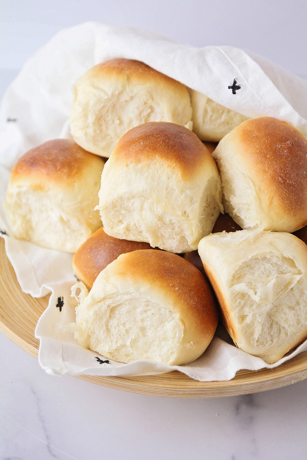 Pull-Apart Rolls - The Baker Upstairs