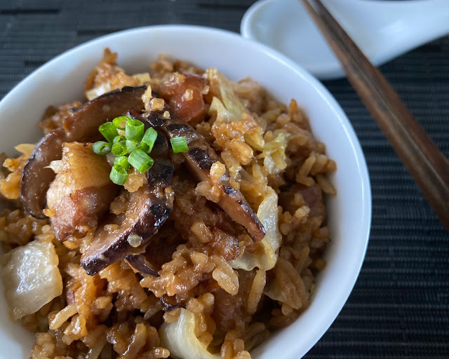 Pork Belly & Mushroom Rice | Recipe Warehouse
