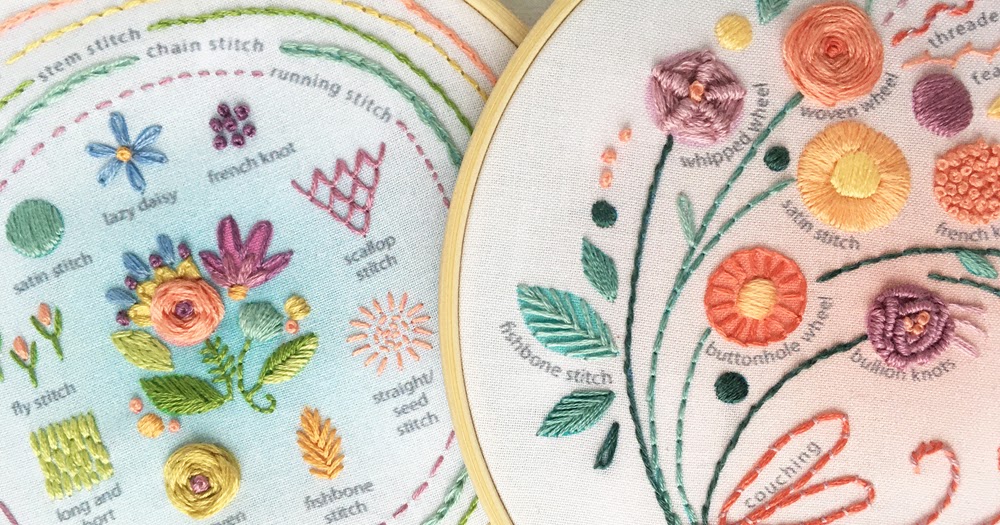 little dear tracks: learn hand embroidery