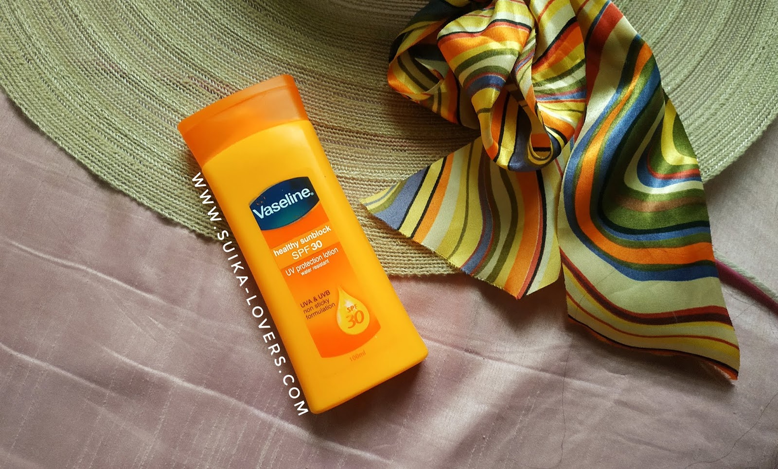 Review Vaseline Sunblock SPF 30 Water Resistant
