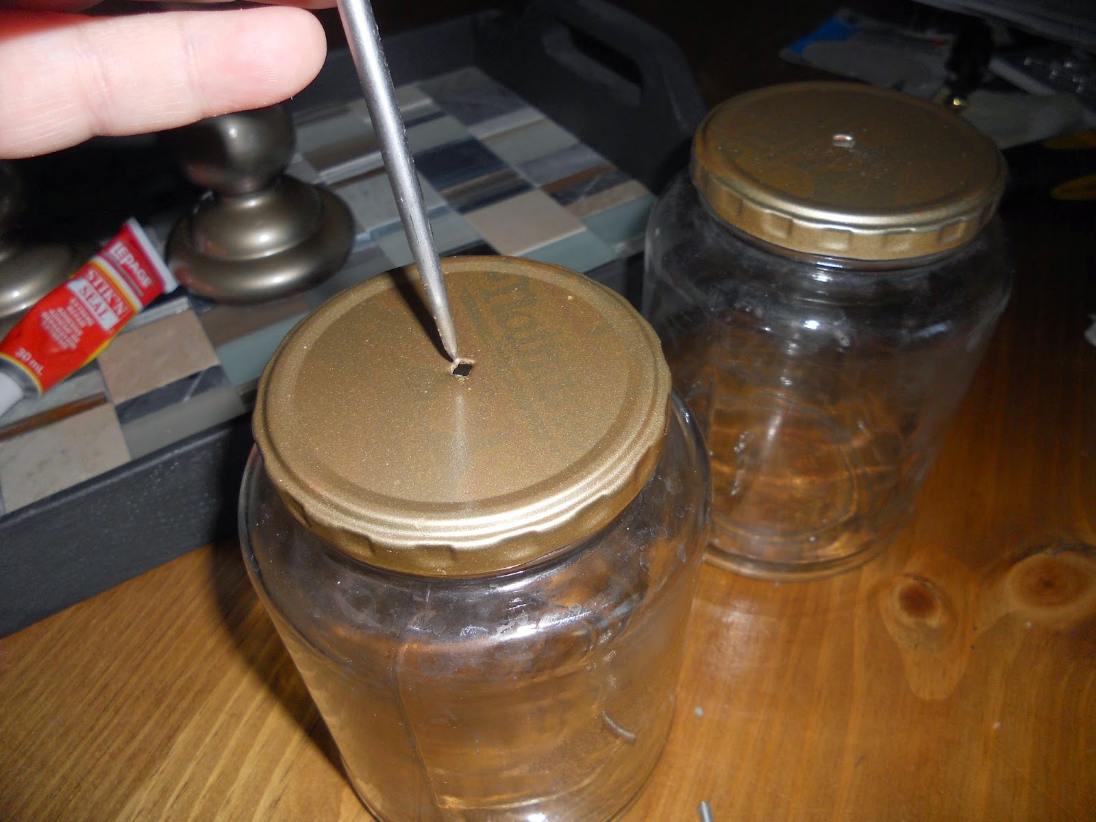 Yesterday and Today: Apothecary Jar DIY