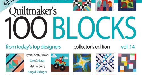 Hill Street Quilts: Quiltmaker's 100 Block Blog Tour