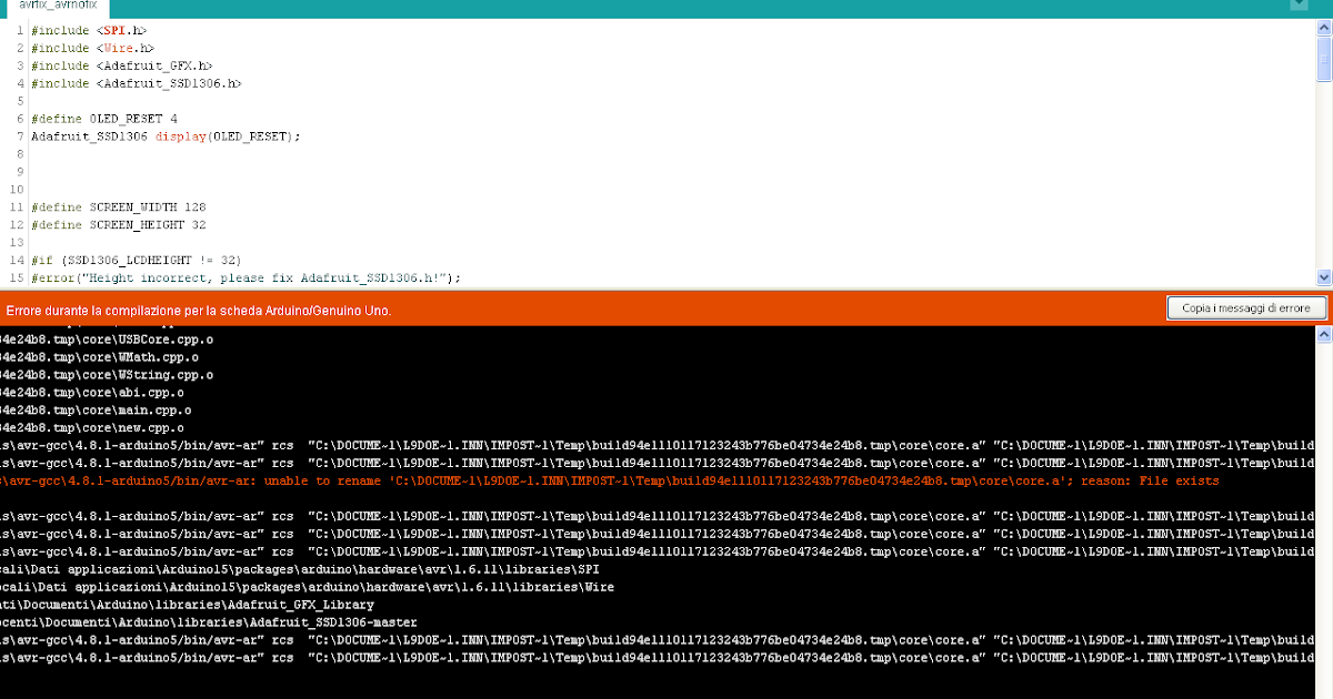 Dhob Iu5sgn Collect2 Exe Ld Returned Error 5 Exit Status