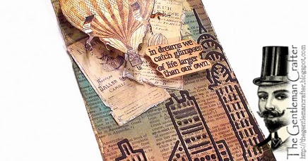 The Gentleman Crafter: Tag #3 Stenciled Vintage Tag...Soaring Through ...