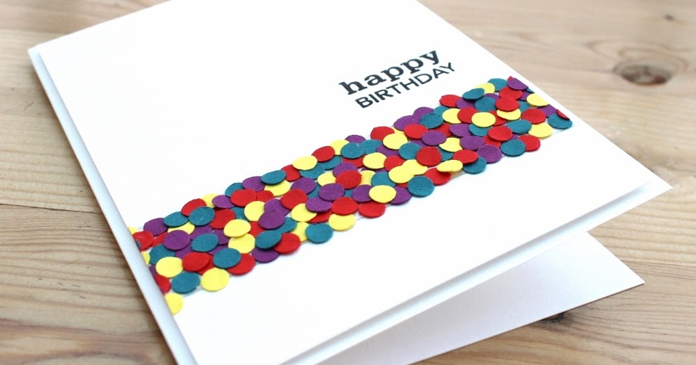 How to - Confetti Tape Card ...