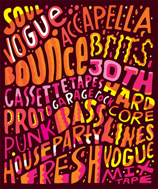 Multi media Journalism: Kate Moross Typography