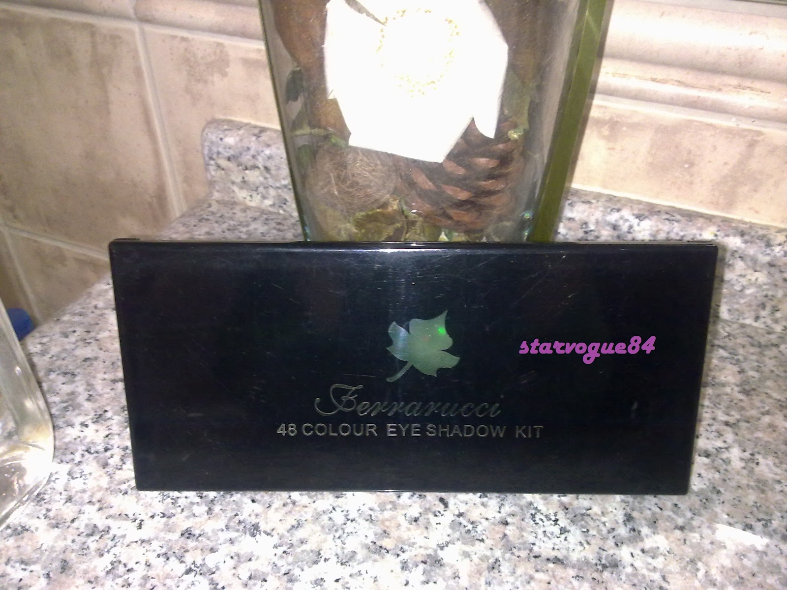 Star Vogue: Ferrarucci 40 Eyeshadow Palette Review