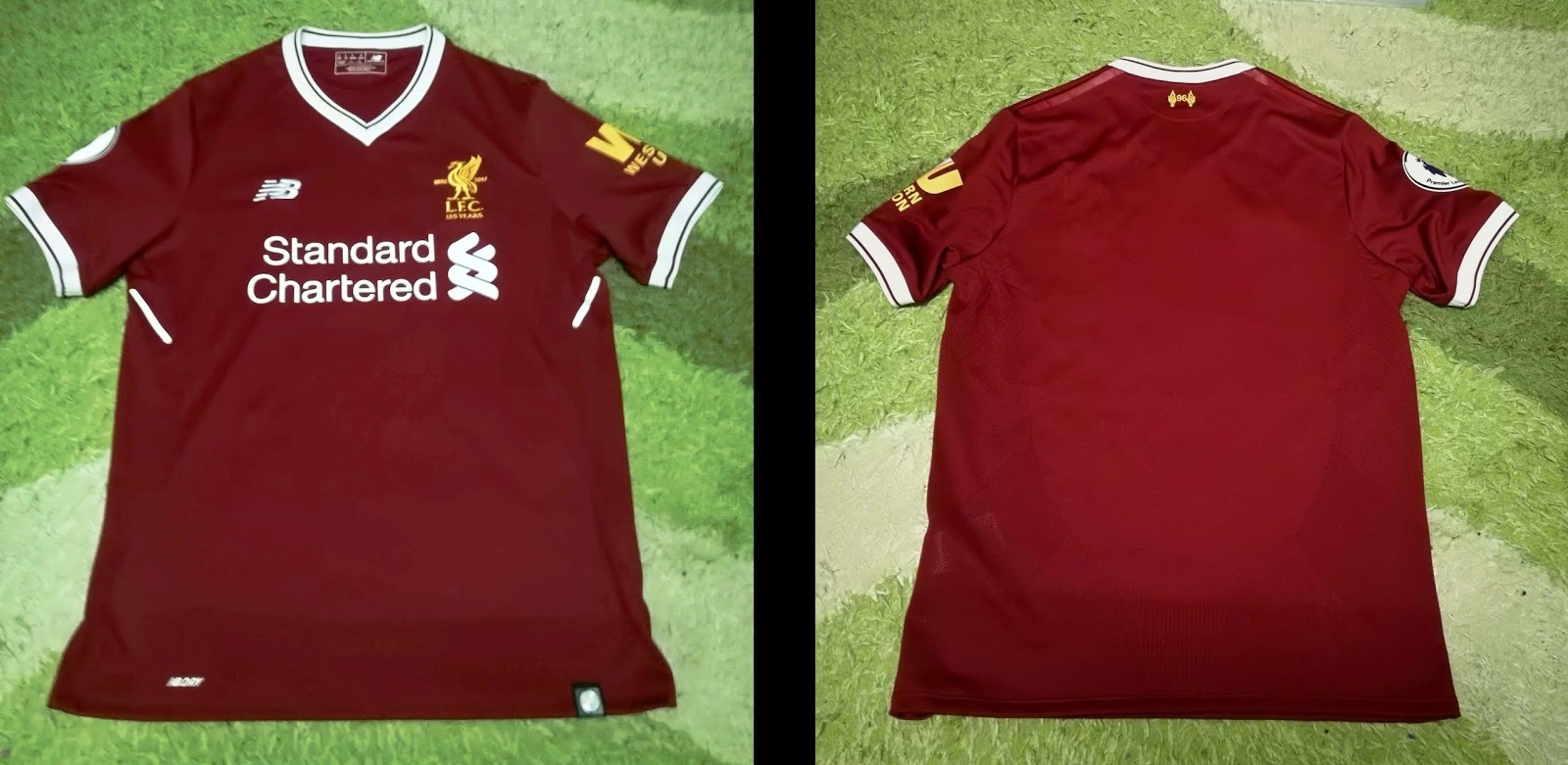 Liverpool Jersey Back View - Jersey Terlengkap