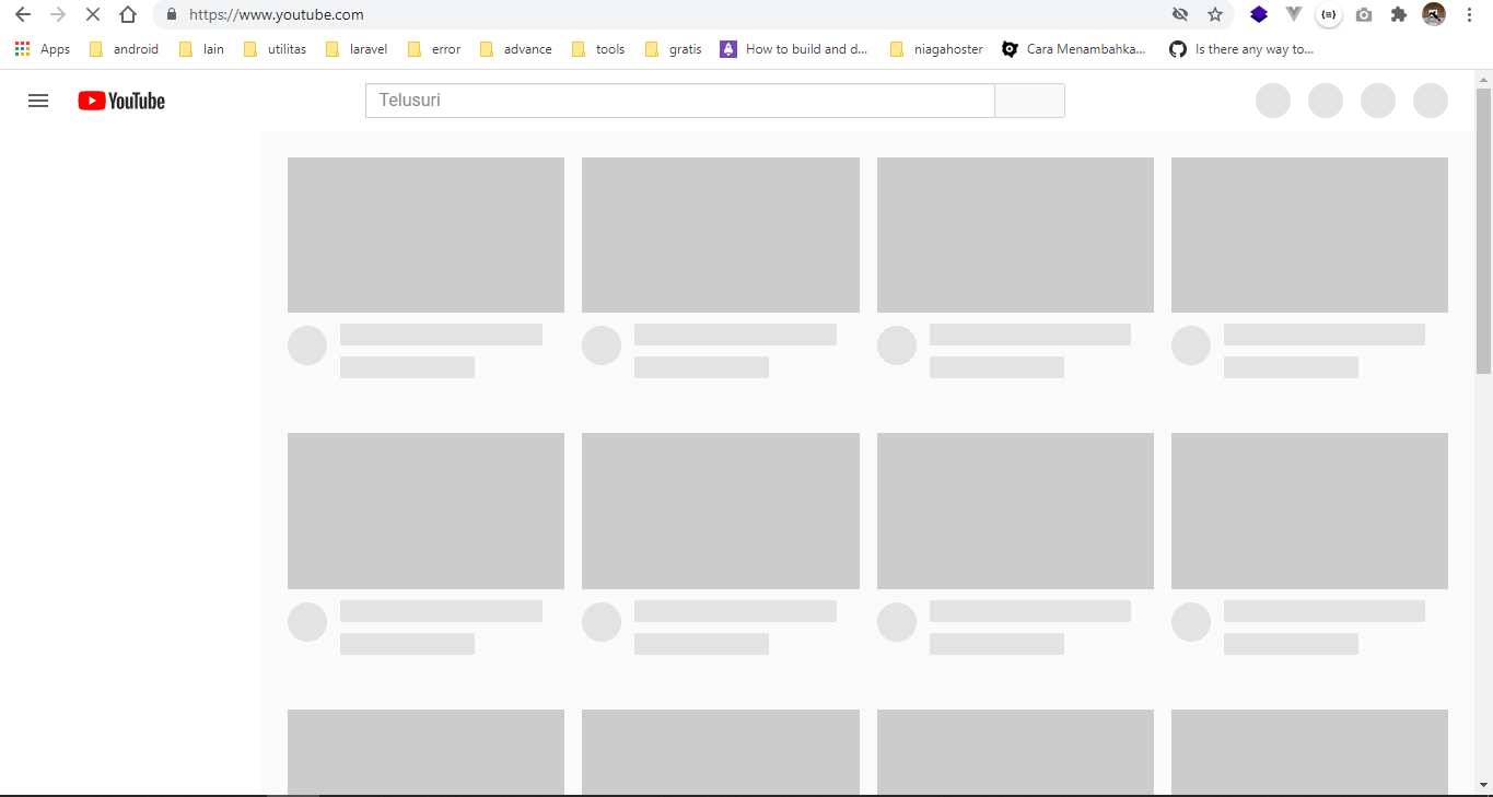Cara Membuat Skeleton Loading Seperti Tokopedia Dengan Bootstrap Php Dan Ajax Sahretech