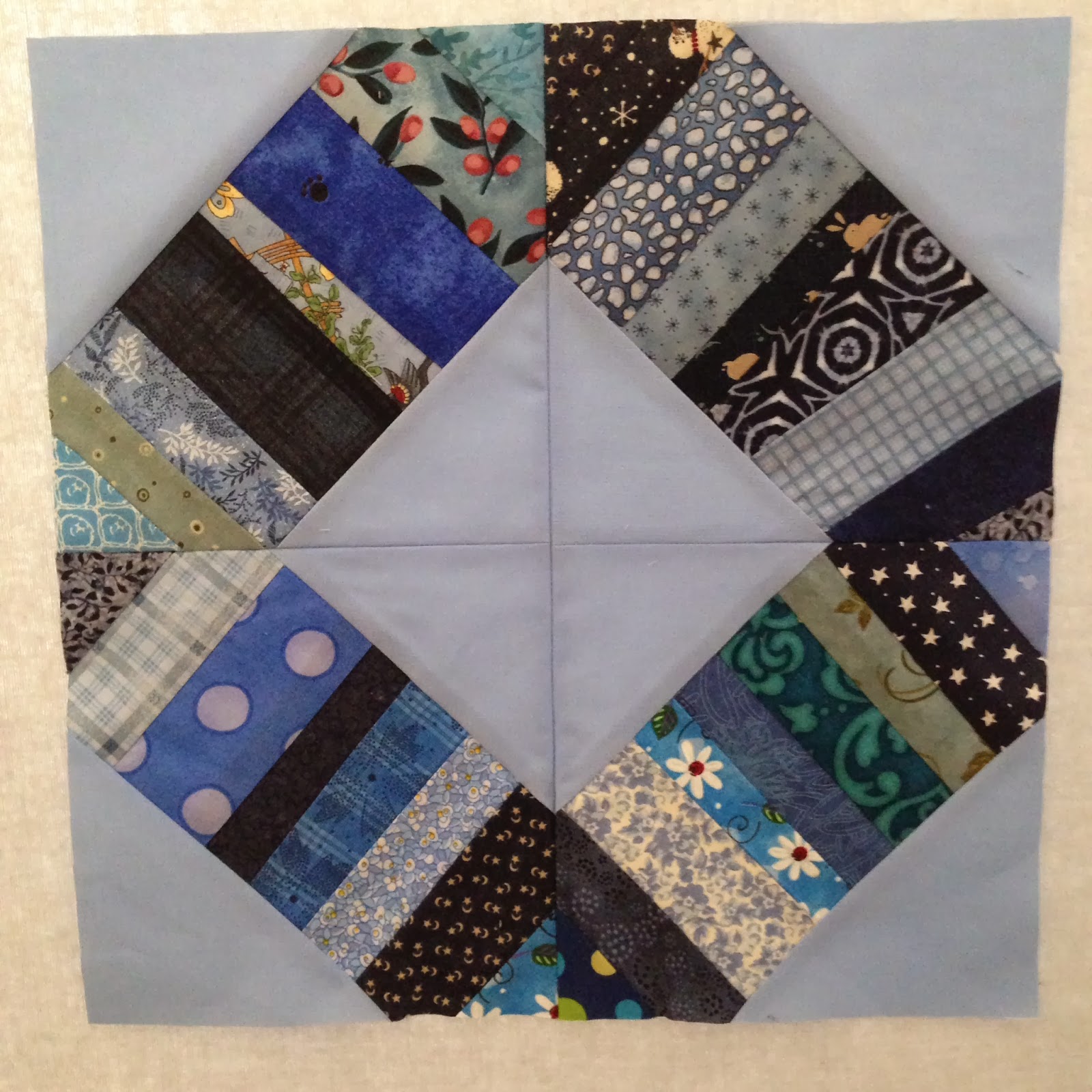 The Cozy Quilter: Liberated Charity Quilt Blocks