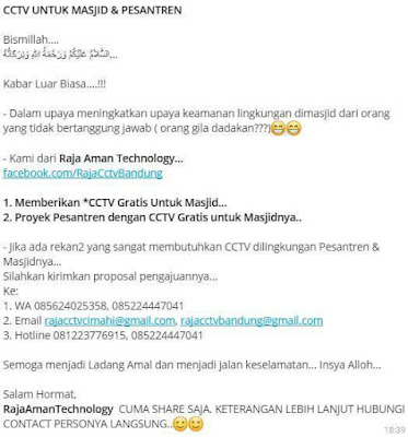 Contoh Proposal Cctv