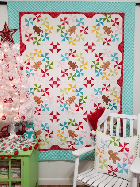 gingerbread man quilt pattern