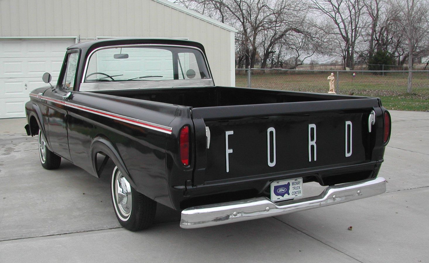 All American Classic Cars: 1963 Ford F100 Custom Cab Pickup Truck