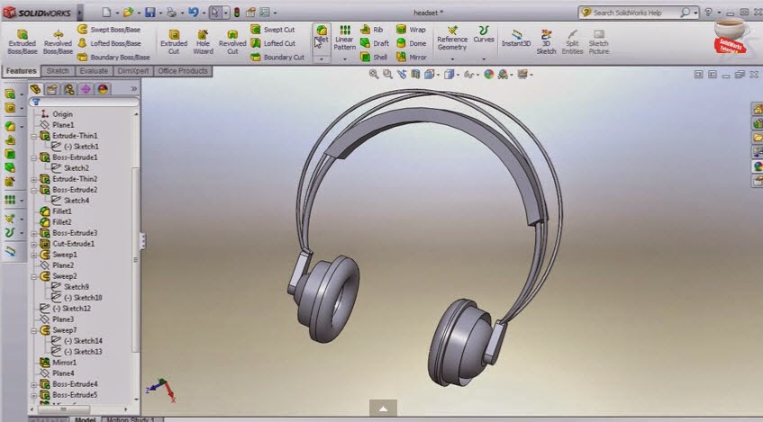How to create HeadPhones 3D Modelling (complicated references) in ...