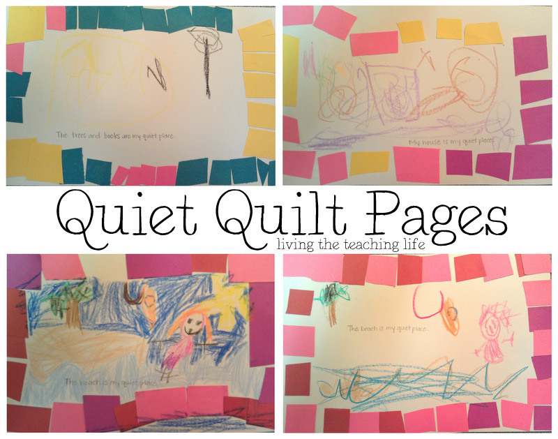 Living the Teaching Life: Quiet Place Class Book