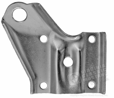 Virginia Classic Mustang Blog: Mustang Rear Spring / Shock Mounting Plates