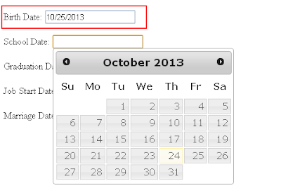 How to use multiple JQuery UI Date Picker or Datepicker in HTML or JSP ...