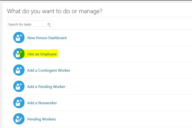Oracle Application's Blog: How to create Employee in Oracle Fusion