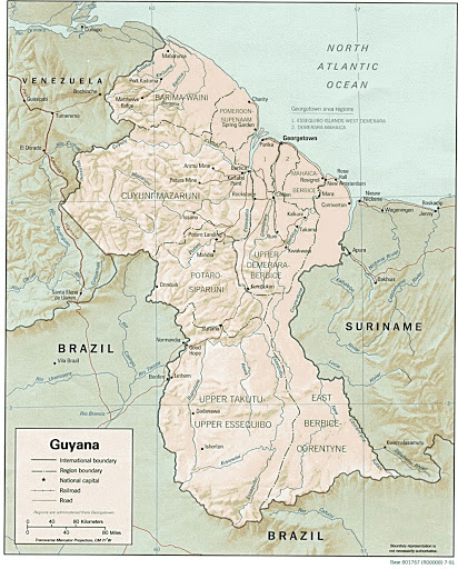 DUE: Države svijeta (55) – GVAJANA
