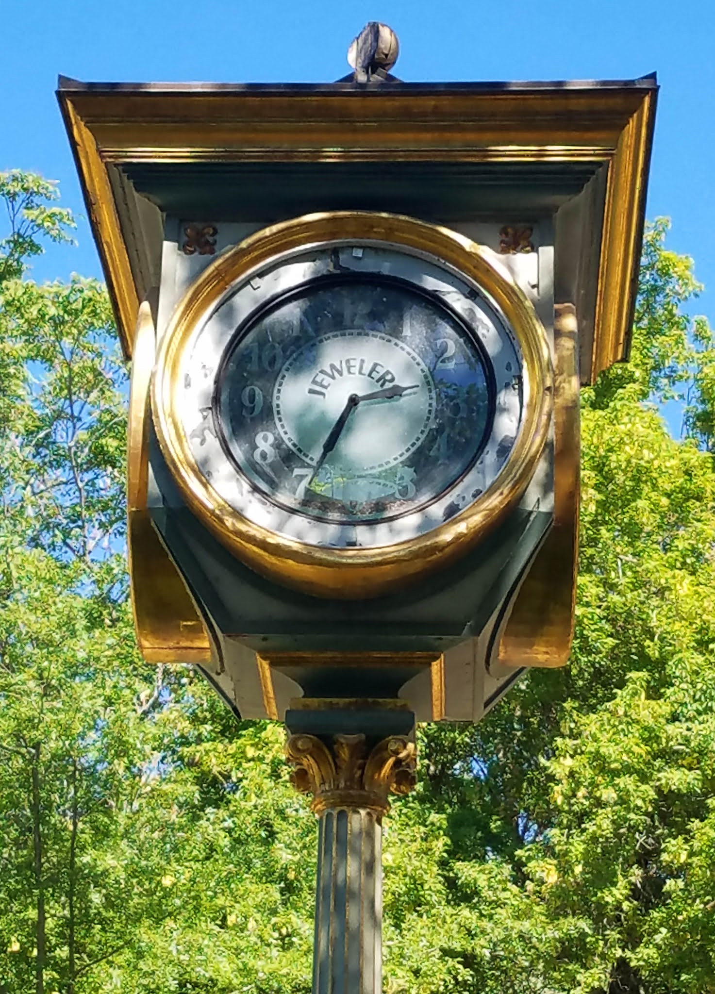 Rachel's SLC History: Historic Clock from SLC's Main Street Now at Lagoon