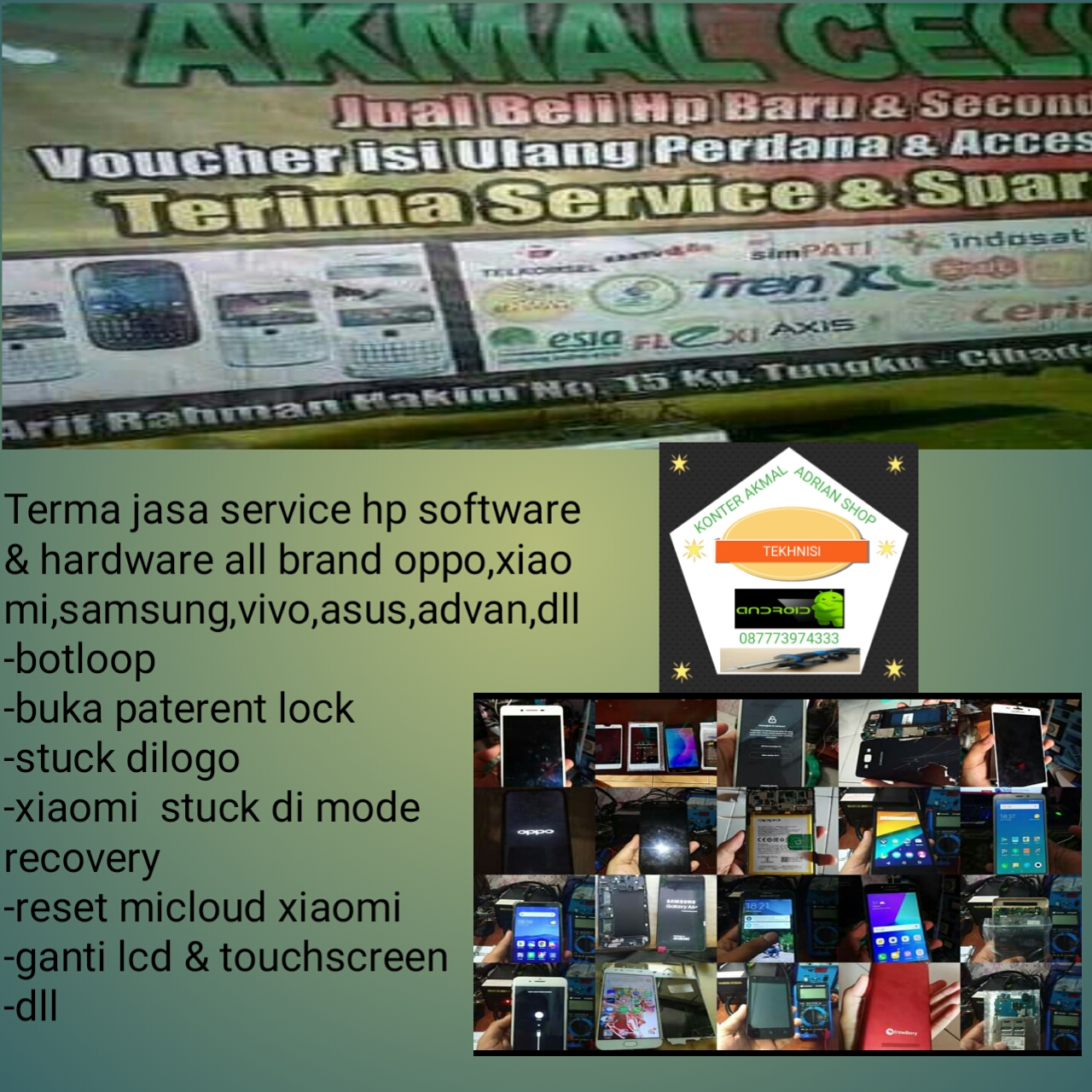 ESA KONTER AKMAL TUNGKU / KONTER AKMAL ADRIAN SHOP