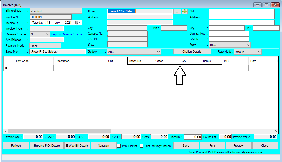 Invoice B2B Help Guide