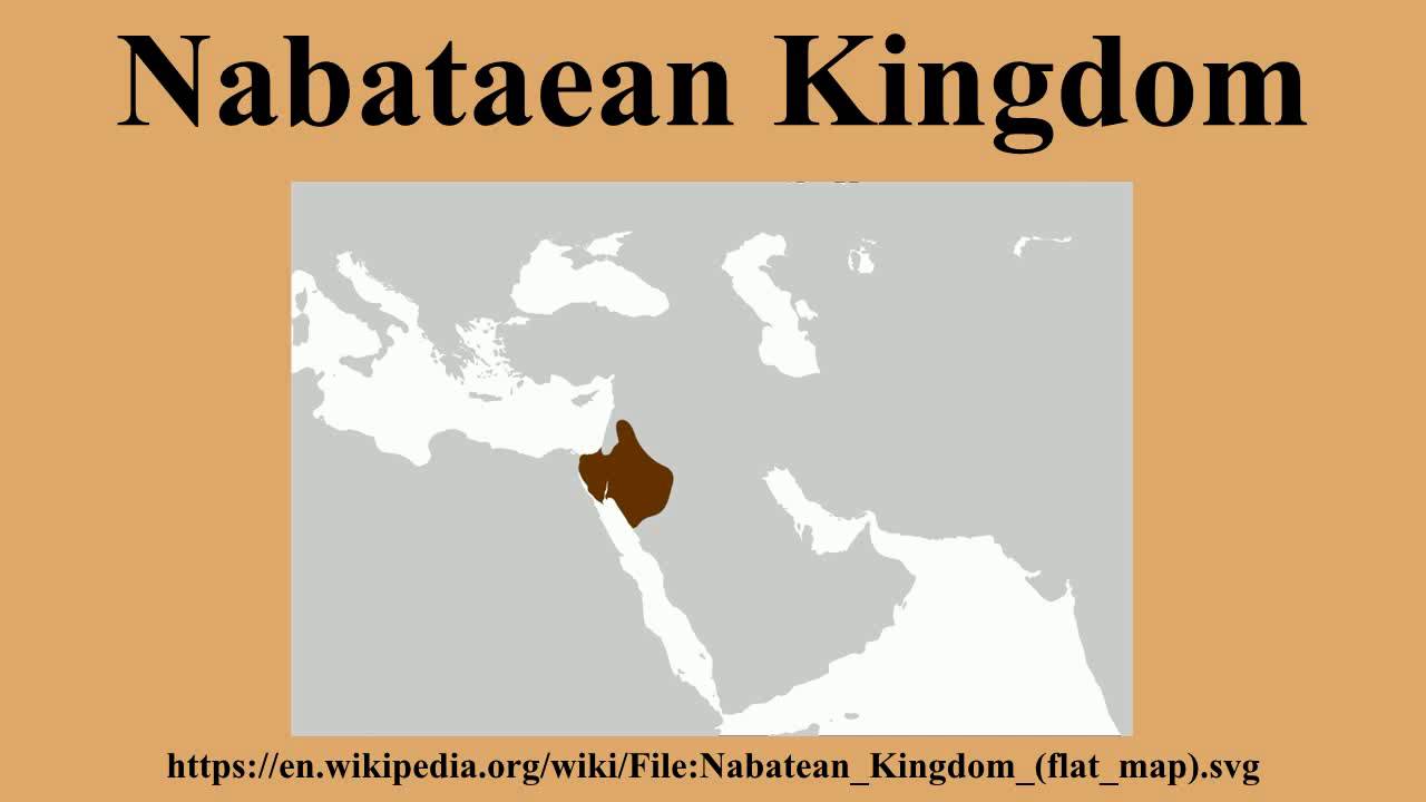 Who's ? Right: The Nabataeans