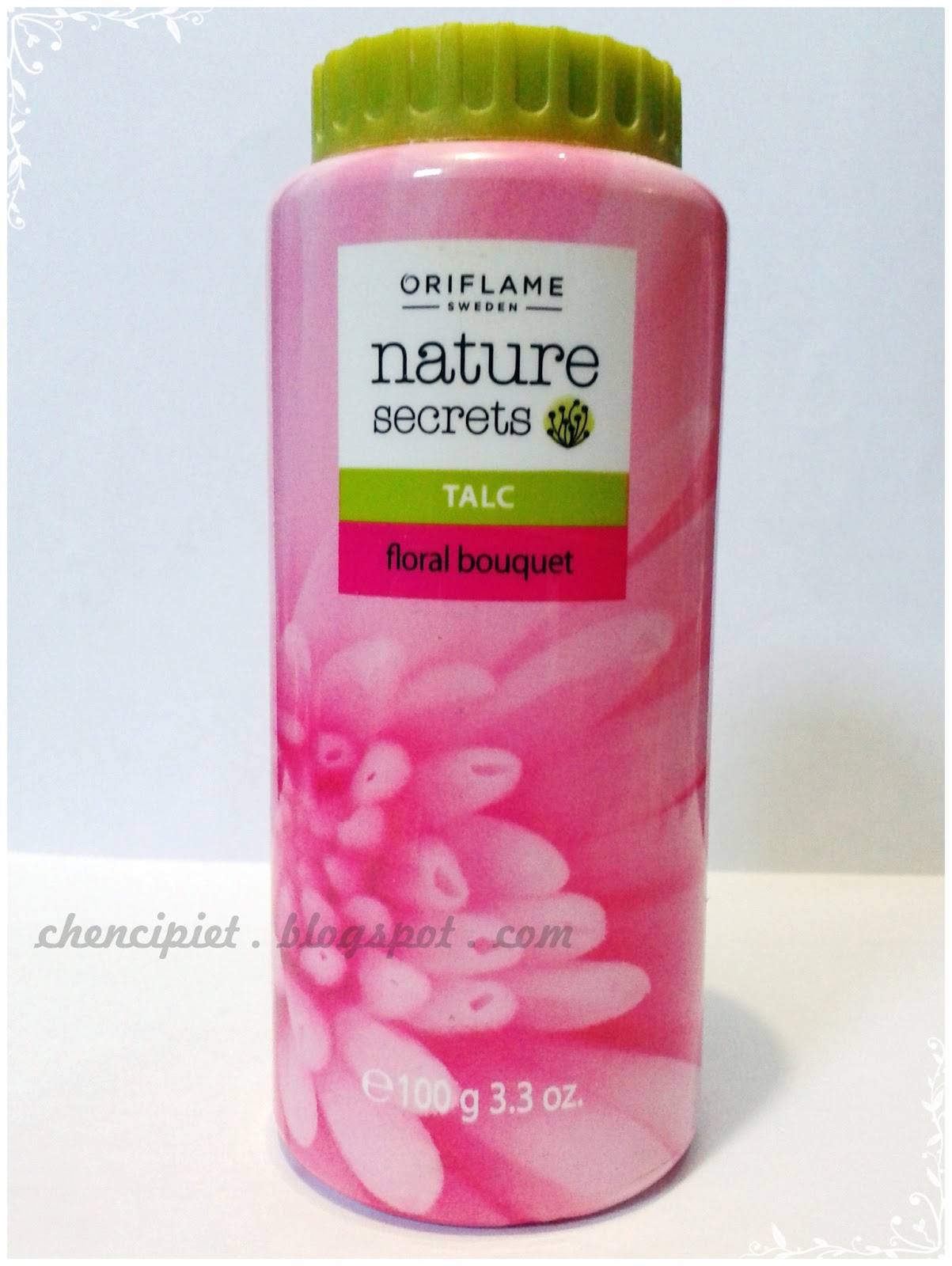 chencipiet: [review] : Oriflame Nature Secrets Talc in Floral Bouquet