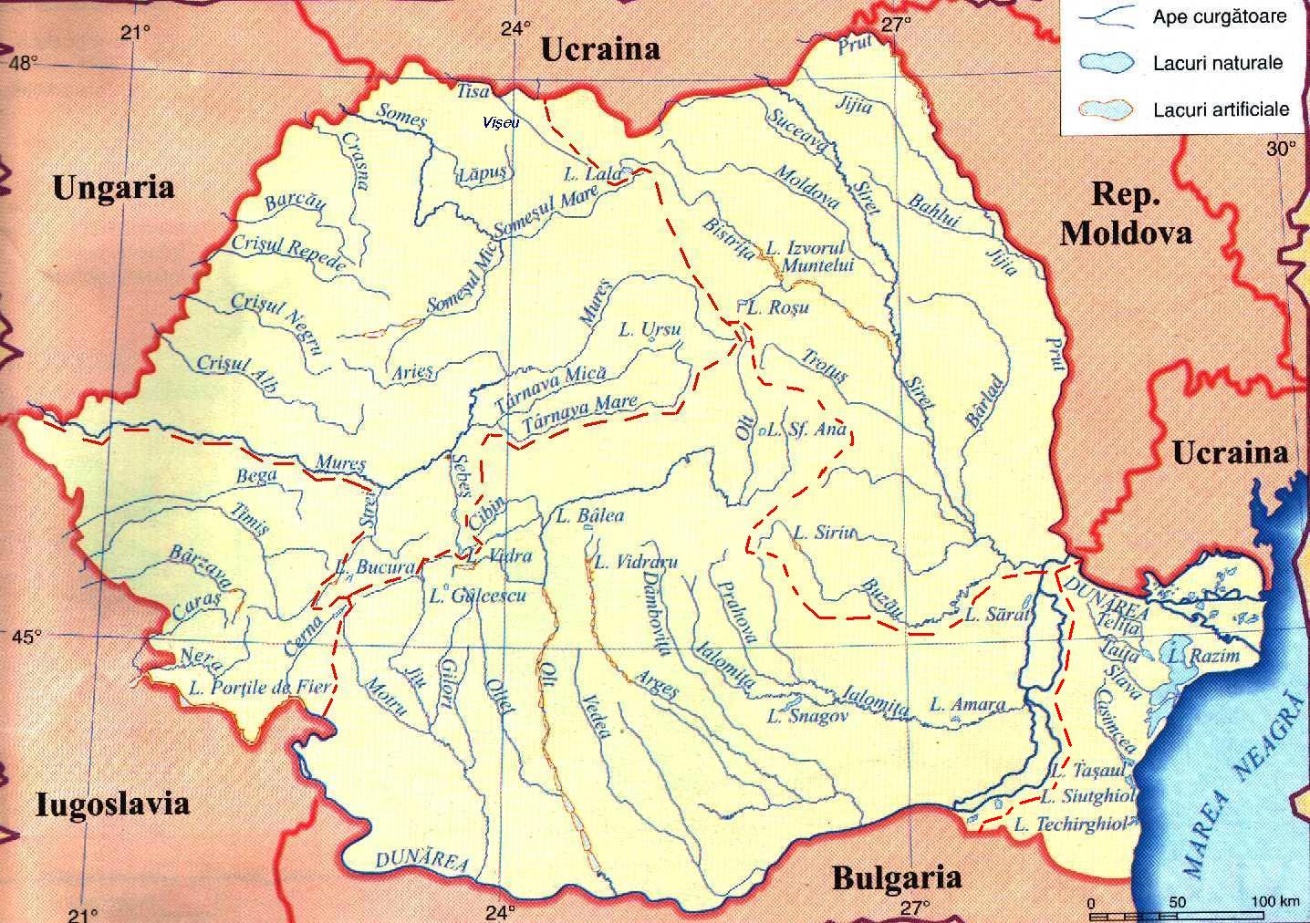 Geografie Branesti: GEOGRAFIA ROMÂNIEI. CLS. A VIII-A