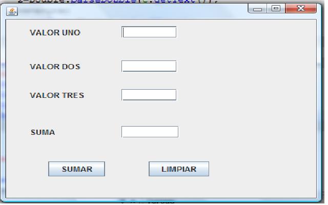 EJEMPLOS JAVA ING RODRIGO VILLANUEVA: SUMA CON JMENU SIMPLE EJEMPLOS JAVA ING RODRIGO VILLANUEVA: SUMA CON JMENU SIMPLE