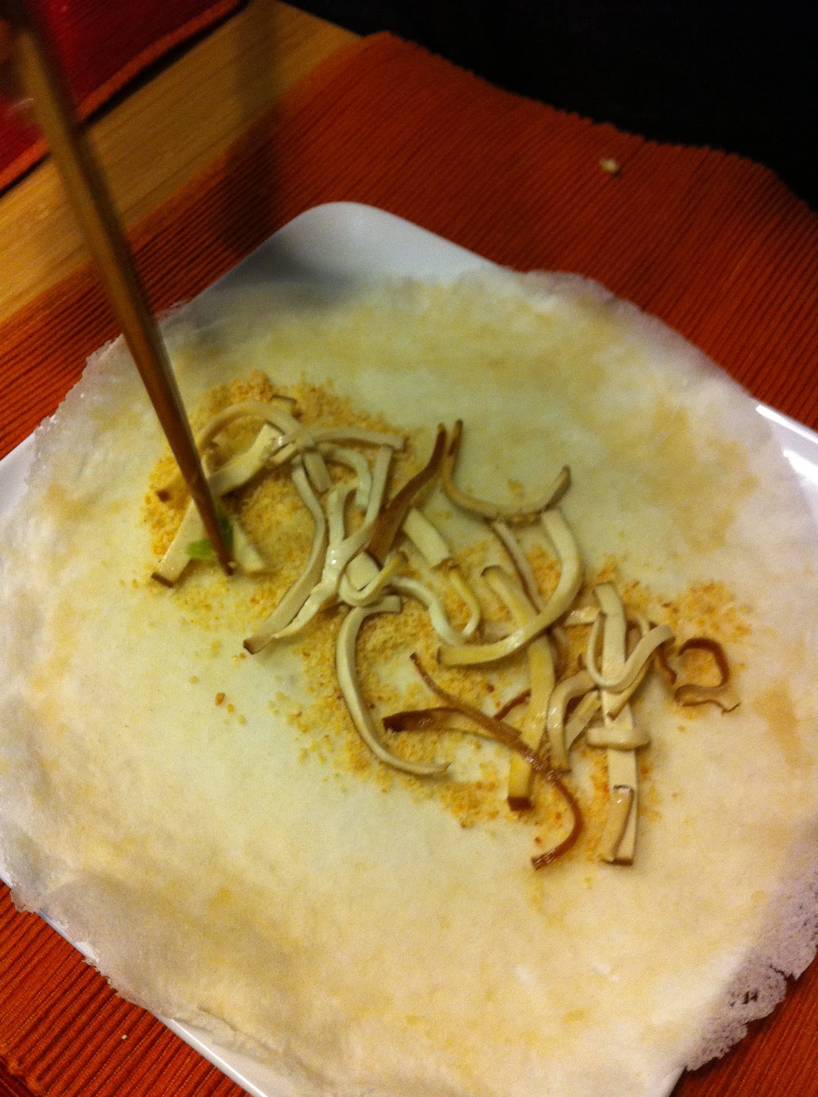 Burst: Taiwanese Burrito (aka Taiwanese Spring Rolls)