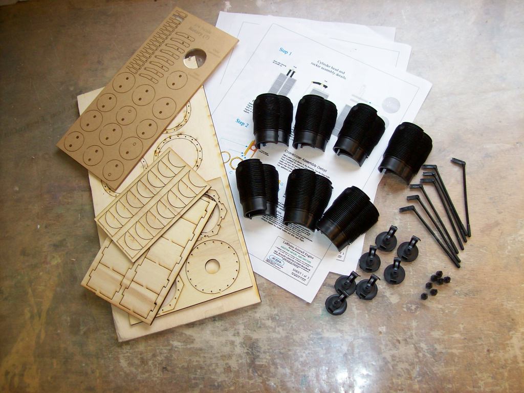 Zen FX: Scale Model Workshop: Dummy Rotary Engine Kit - Part 1 - The DB ...