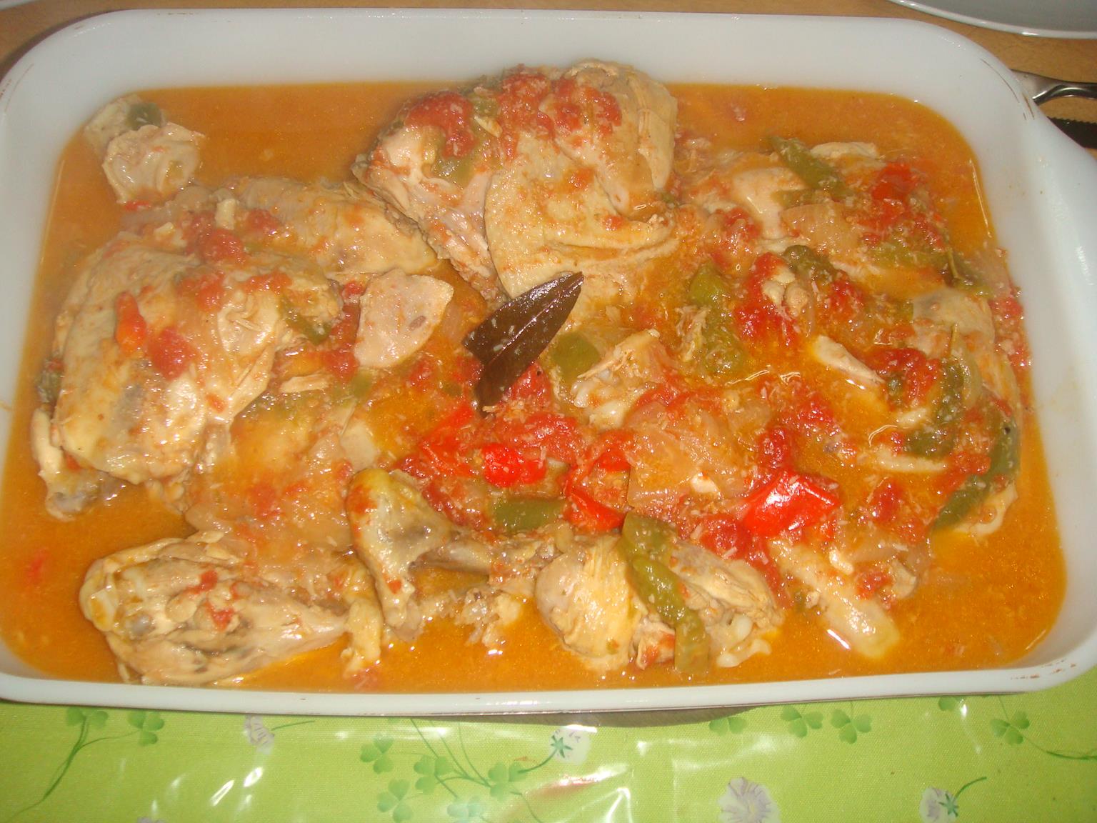 RECETAS Y ALGO MAS: POLLO CON SALSA DE COCO