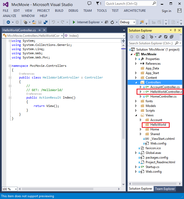 Adding A Controller In Aspnet Mvc 5 Application ~ Sql Server And 4187
