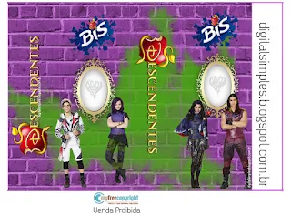 Descendants: Free Printables Candy Bar Labels. - Oh My Fiesta! in english