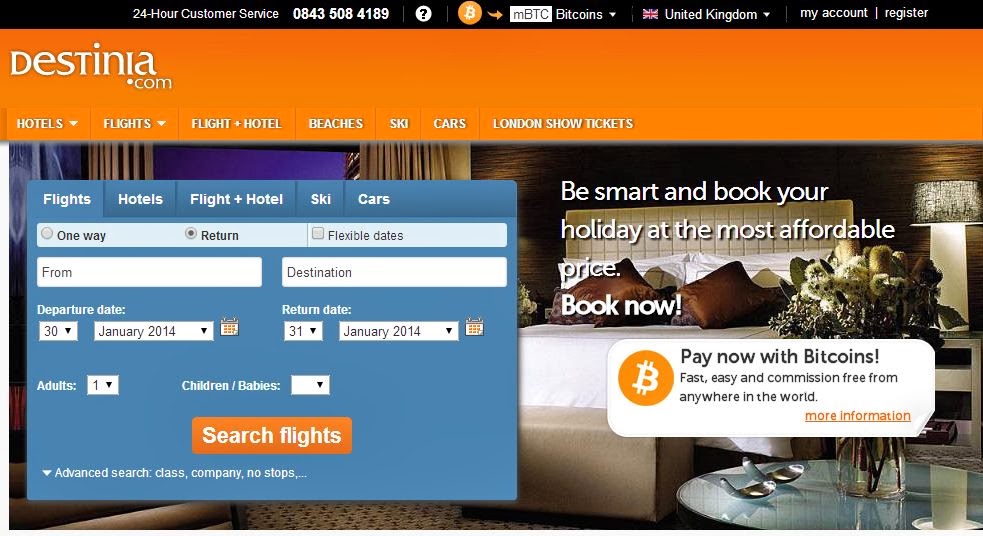 Destinia is a Pioneering Online Travel Agency Accept Payments using ...