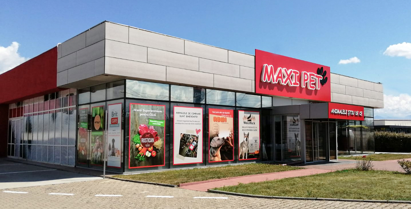 Maxi Pet deschide pe 15 august primul magazin în Sibiu