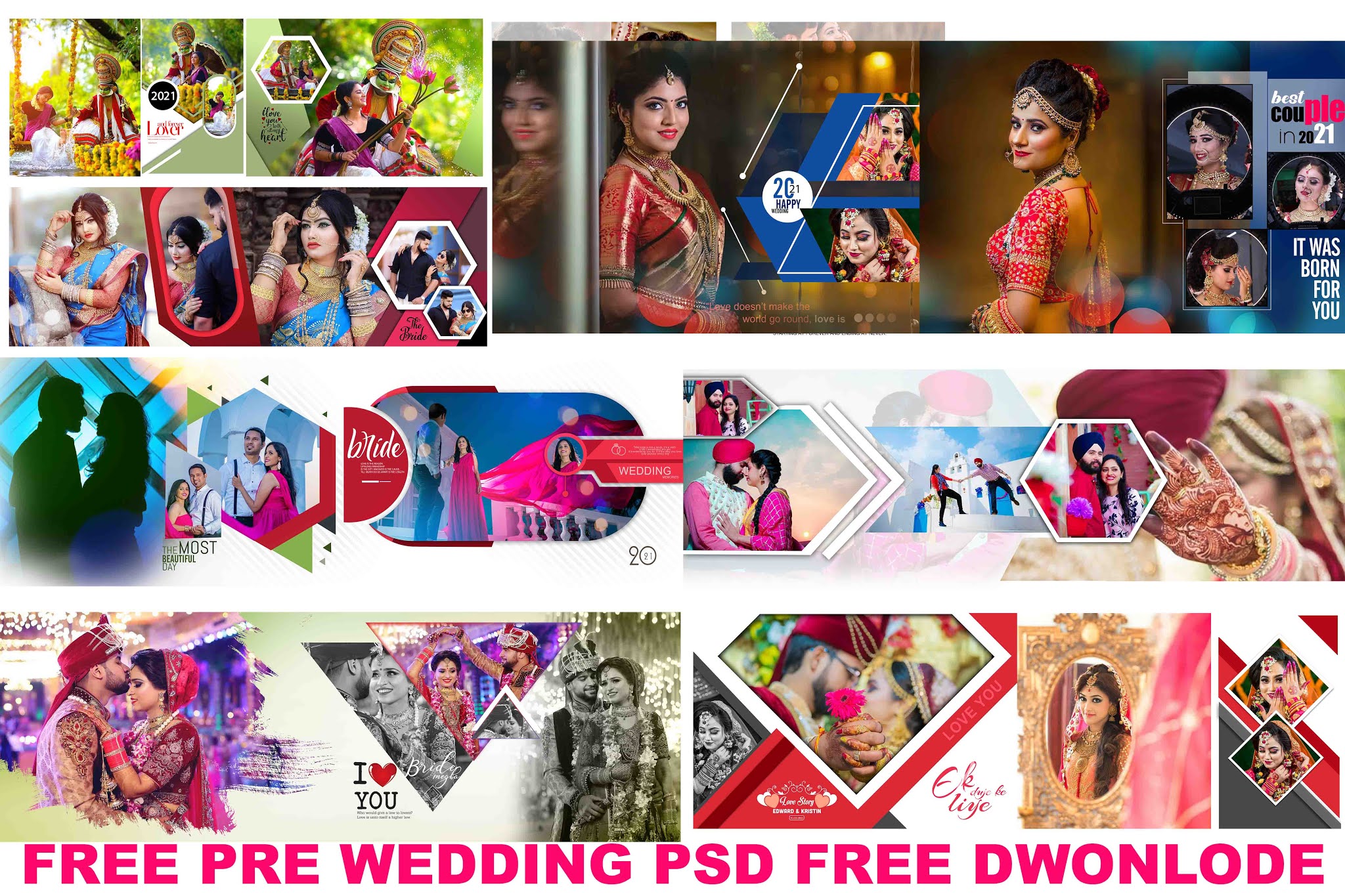 New Pre Wedding 12x36 Psd 2021 Free Dwonlode Dm Wedding Psd Free
